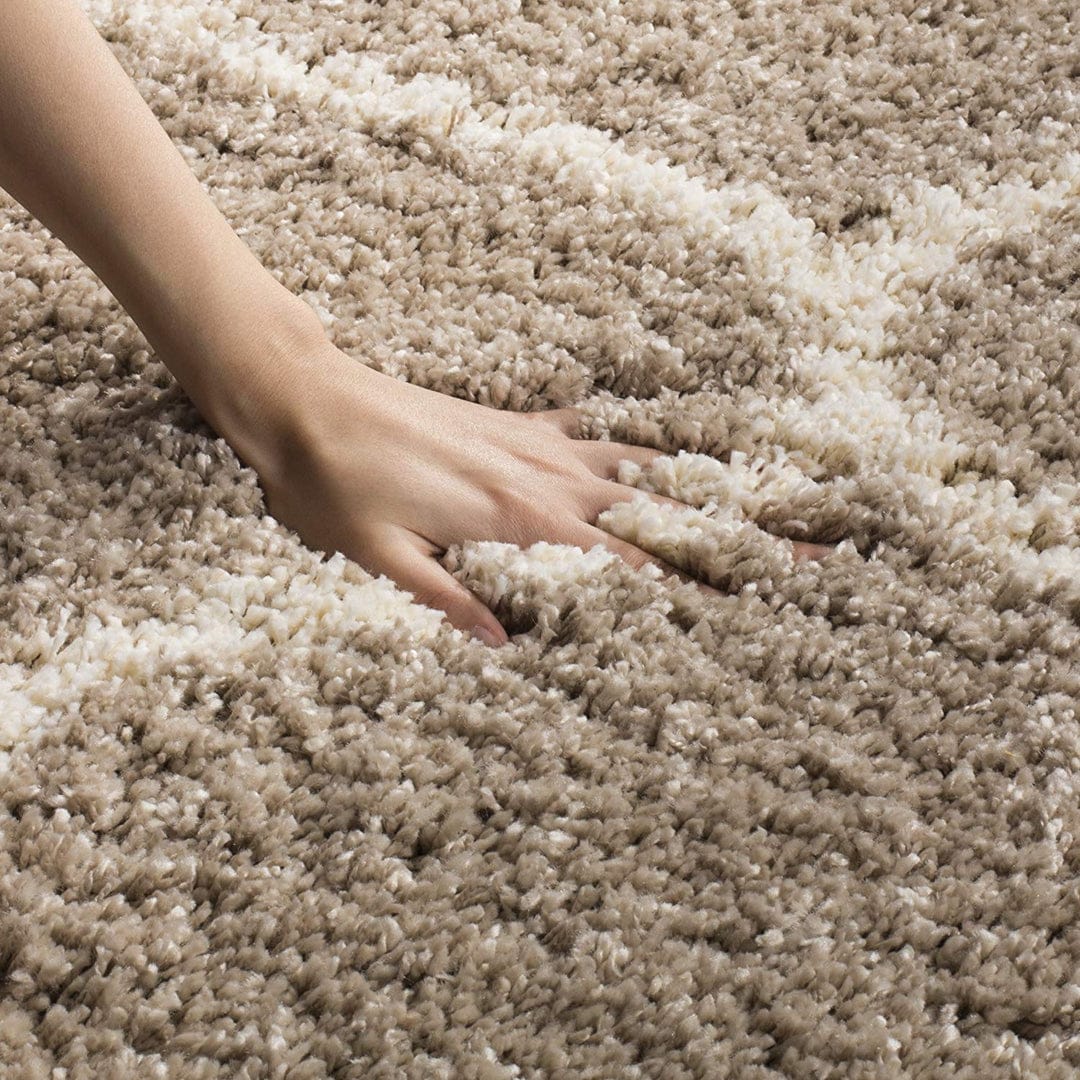 Micro Beige and Ivory Cross Design Moroccon Diamond Carpets. – Kashyapa ...